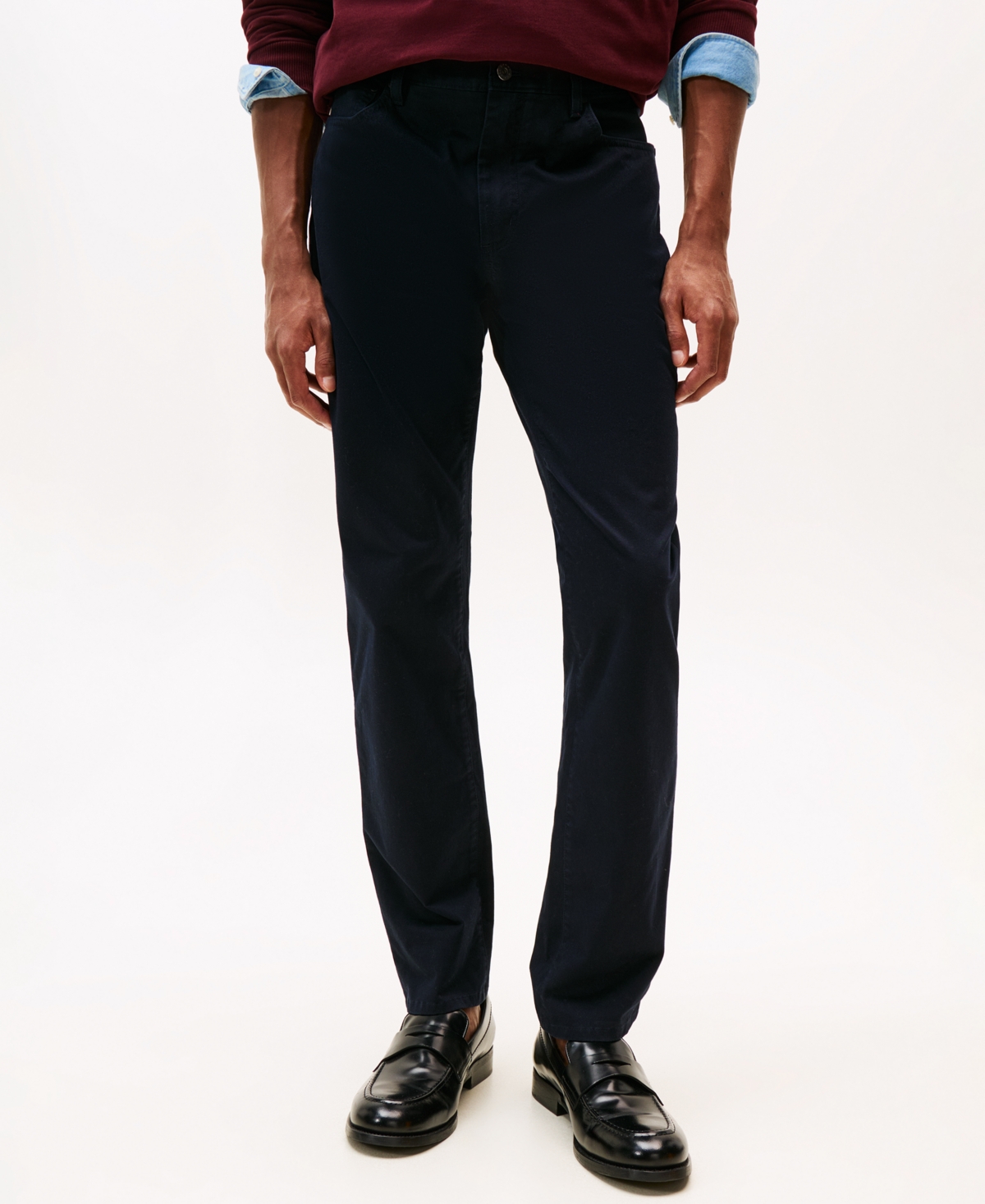 Click here for Tommy Hilfiger Mens Denton Slim-Straight Five-Pock... prices