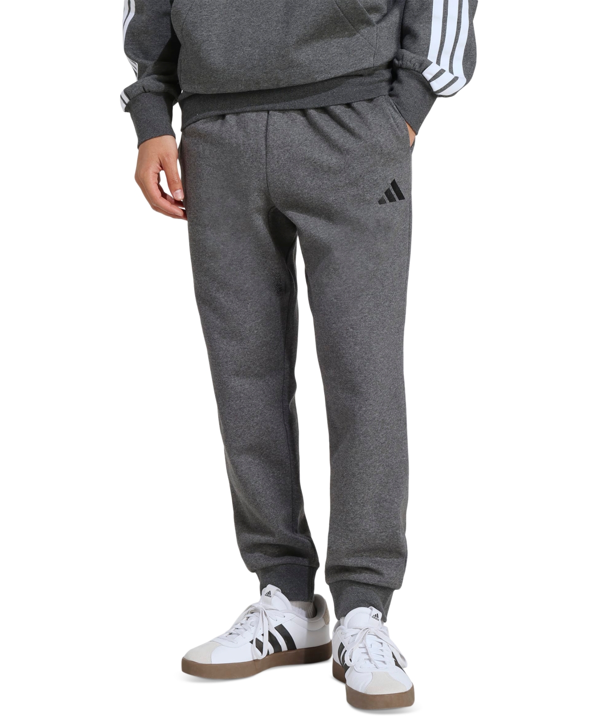 Click here for adidas Mens Essentials FeelCozy Fleece Pants - Dar... prices