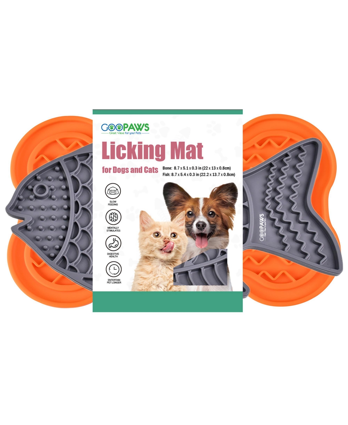 Click here for Goopaws Licking Mat: 2pk prices