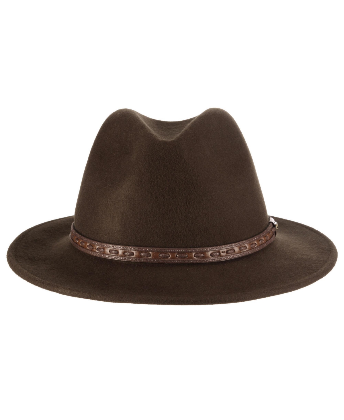 Click here for Scala Mens Crush Felt Safari Hat - Olive prices