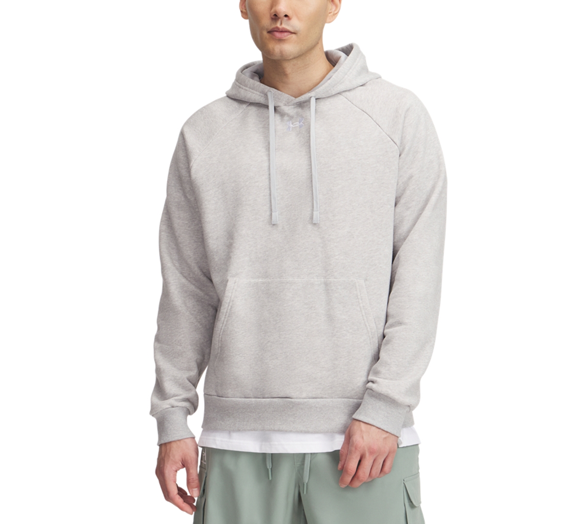 Click here for Under Armour Mens Rival Logo Embroidered Fleece Ho... prices