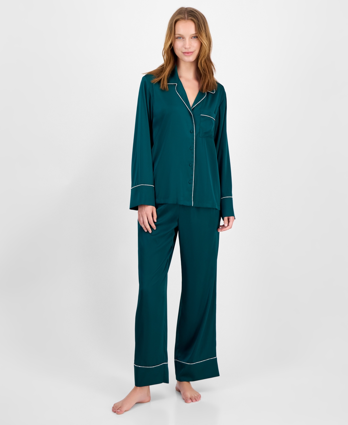 Click here for I.n.c International Concepts Womens Satin Pajama S... prices