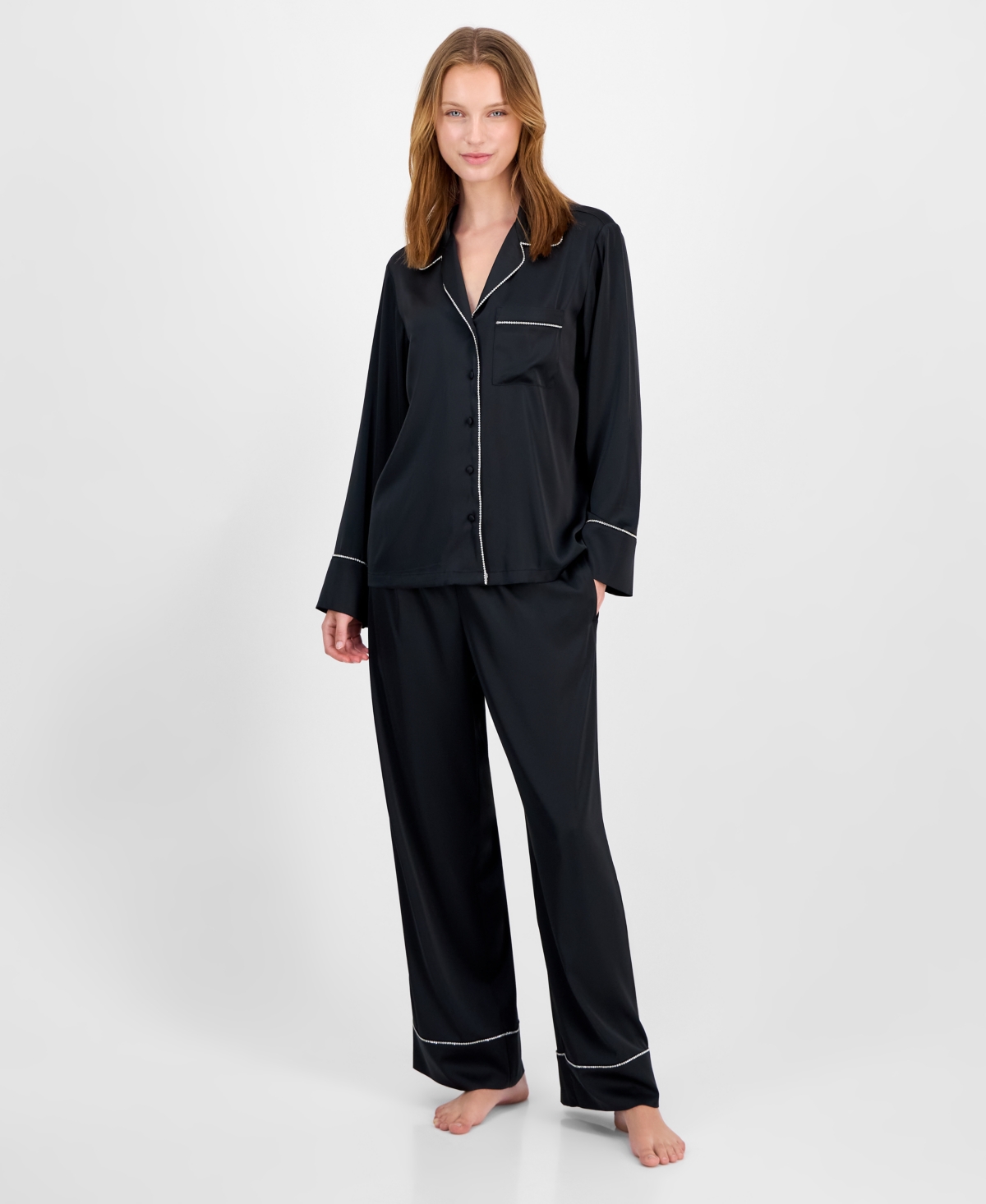 Click here for I.n.c International Concepts Womens Satin Pajama S... prices