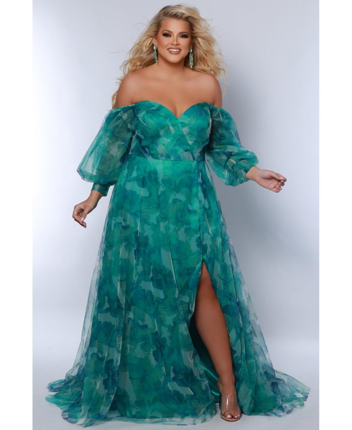 Click here for Sydneys Closet Womens Floral Strapless Sweetheart... prices