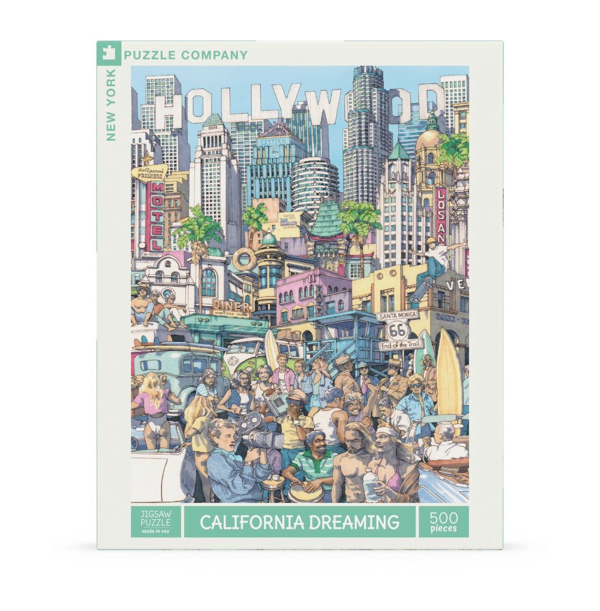 Click here for New York Puzzle Company California Dreaming 500 Pi... prices