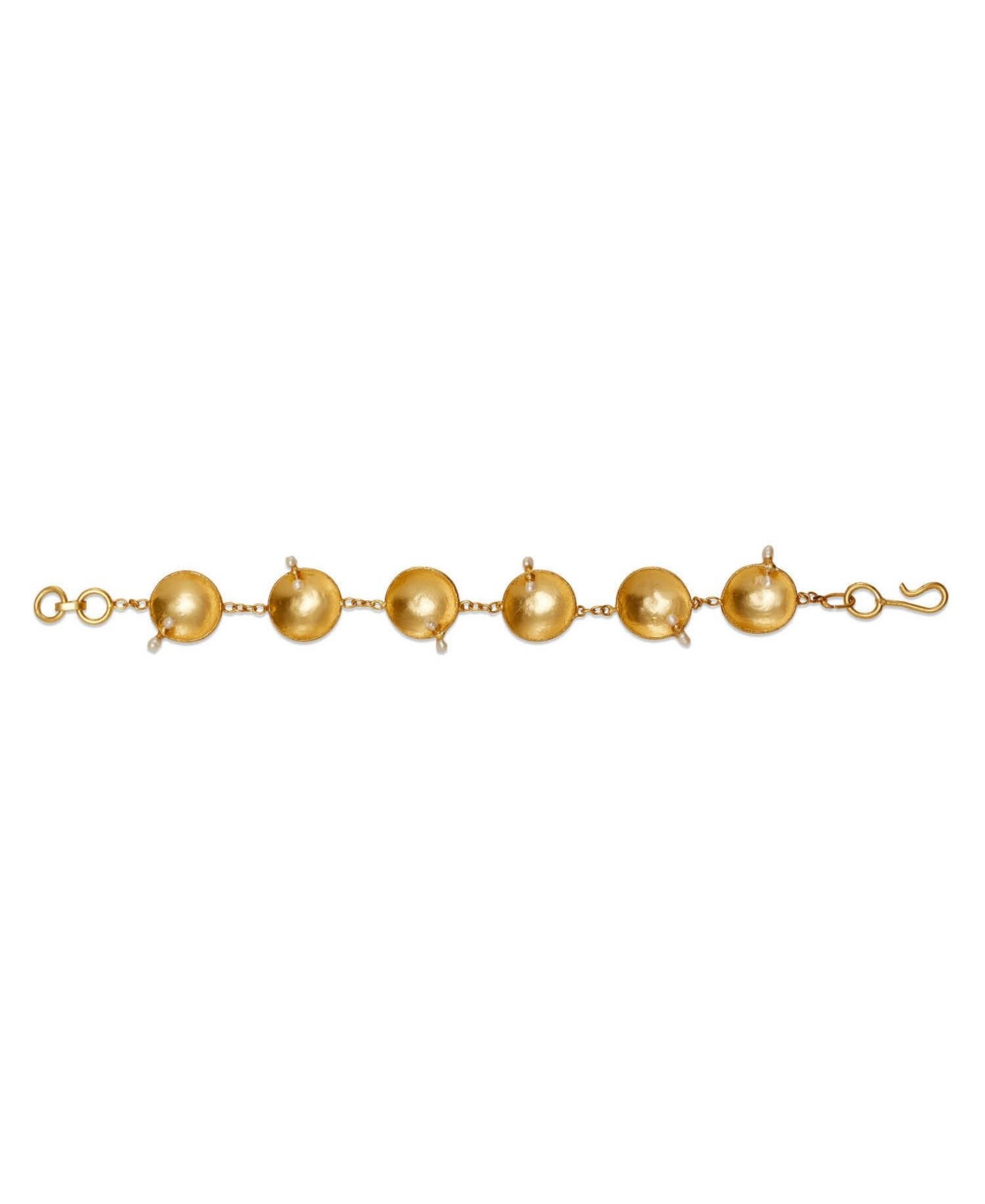 Click here for Dhwani Bansal Vitr Bracelet - 22k gold plated prices