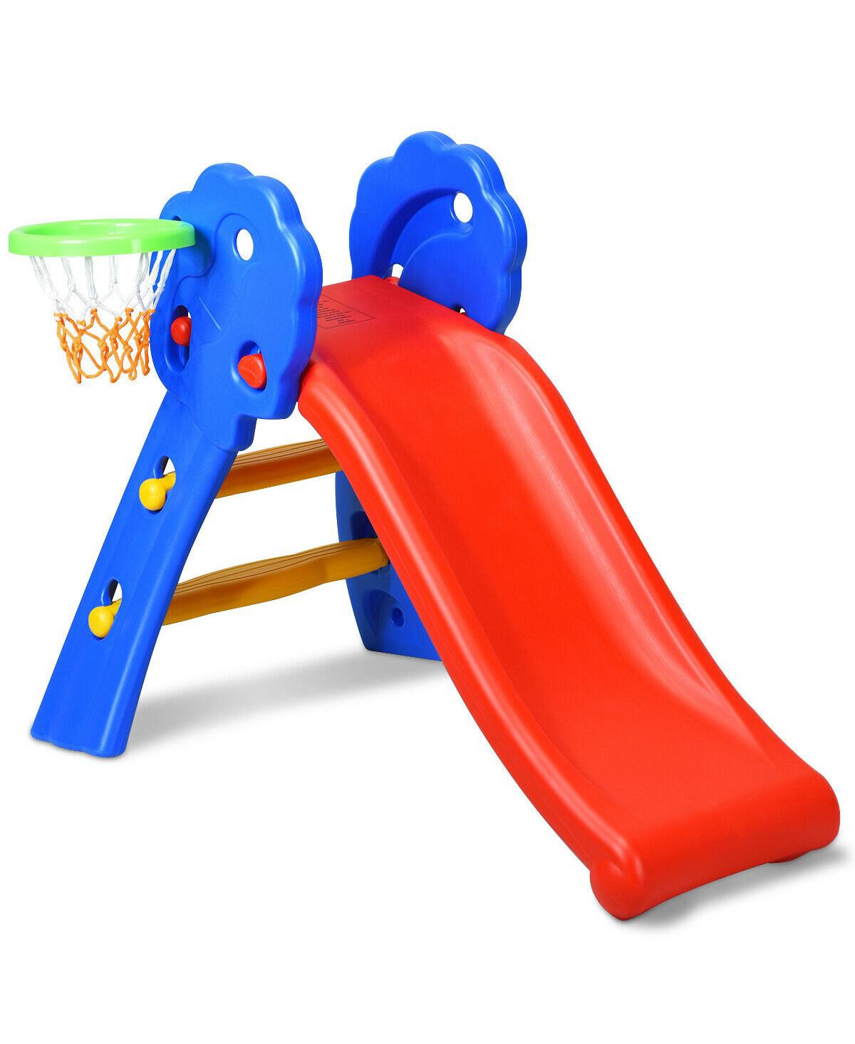 Click here for Gymax Toddler 2 Step Children Folding Slide w/ Bas... prices