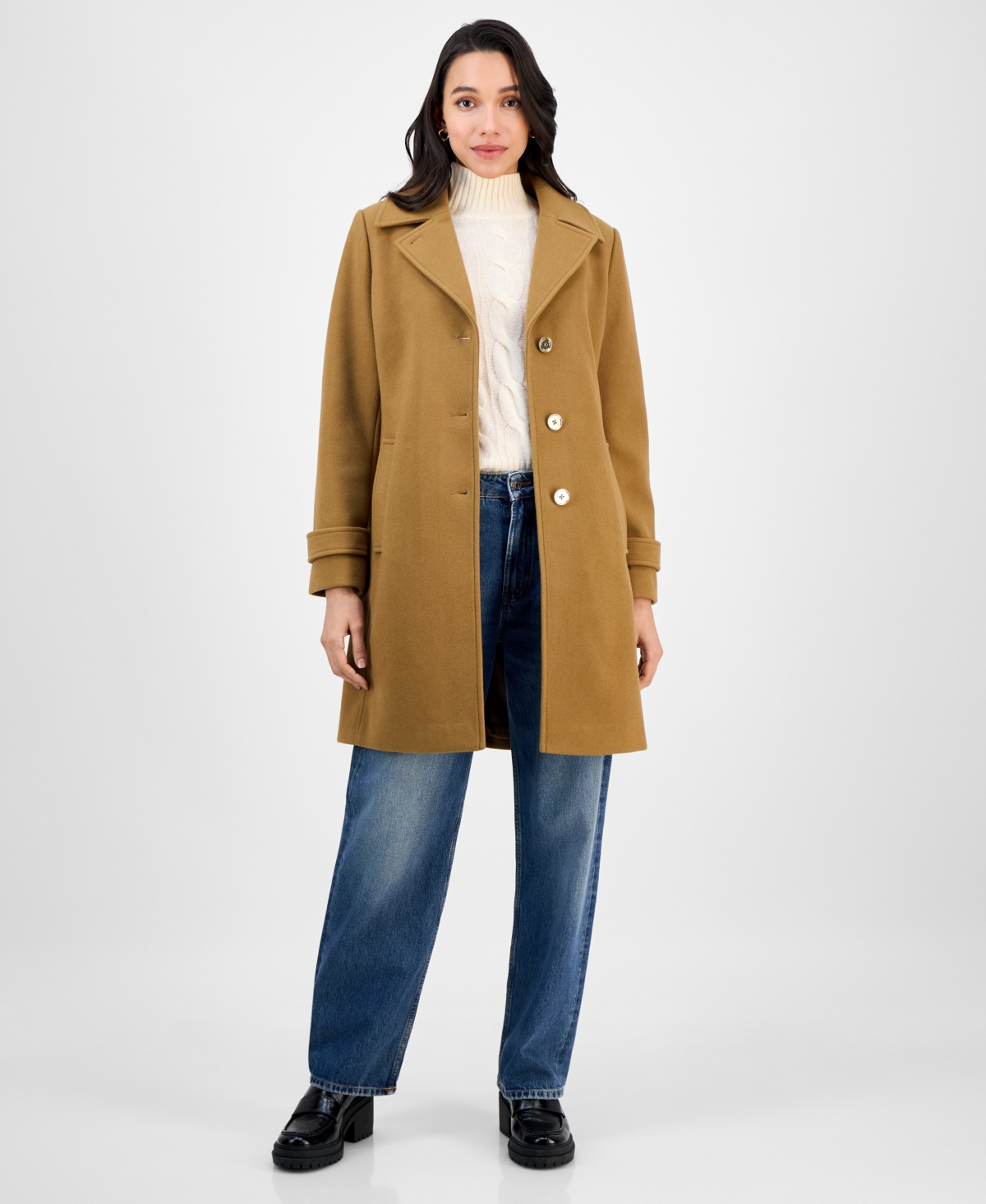 Click here for Michael Michael Kors Womens Single-Breasted Button... prices