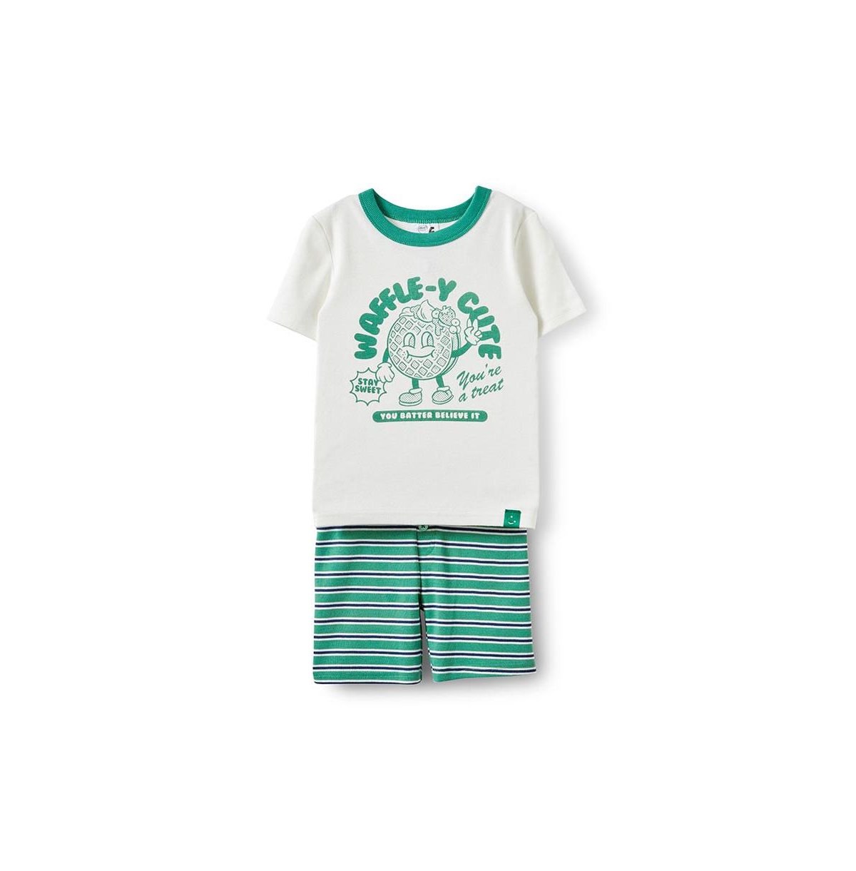 Click here for Cotton On Little Boys Michael Short Sleeve Pyjama... prices