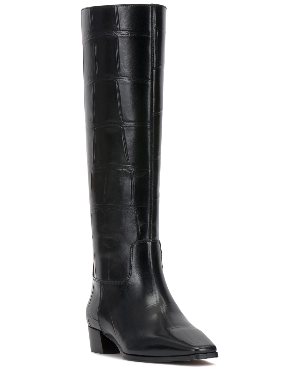 Click here for Vince Camuto Womens Pavla Knee-High Snip-Toe Boots... prices