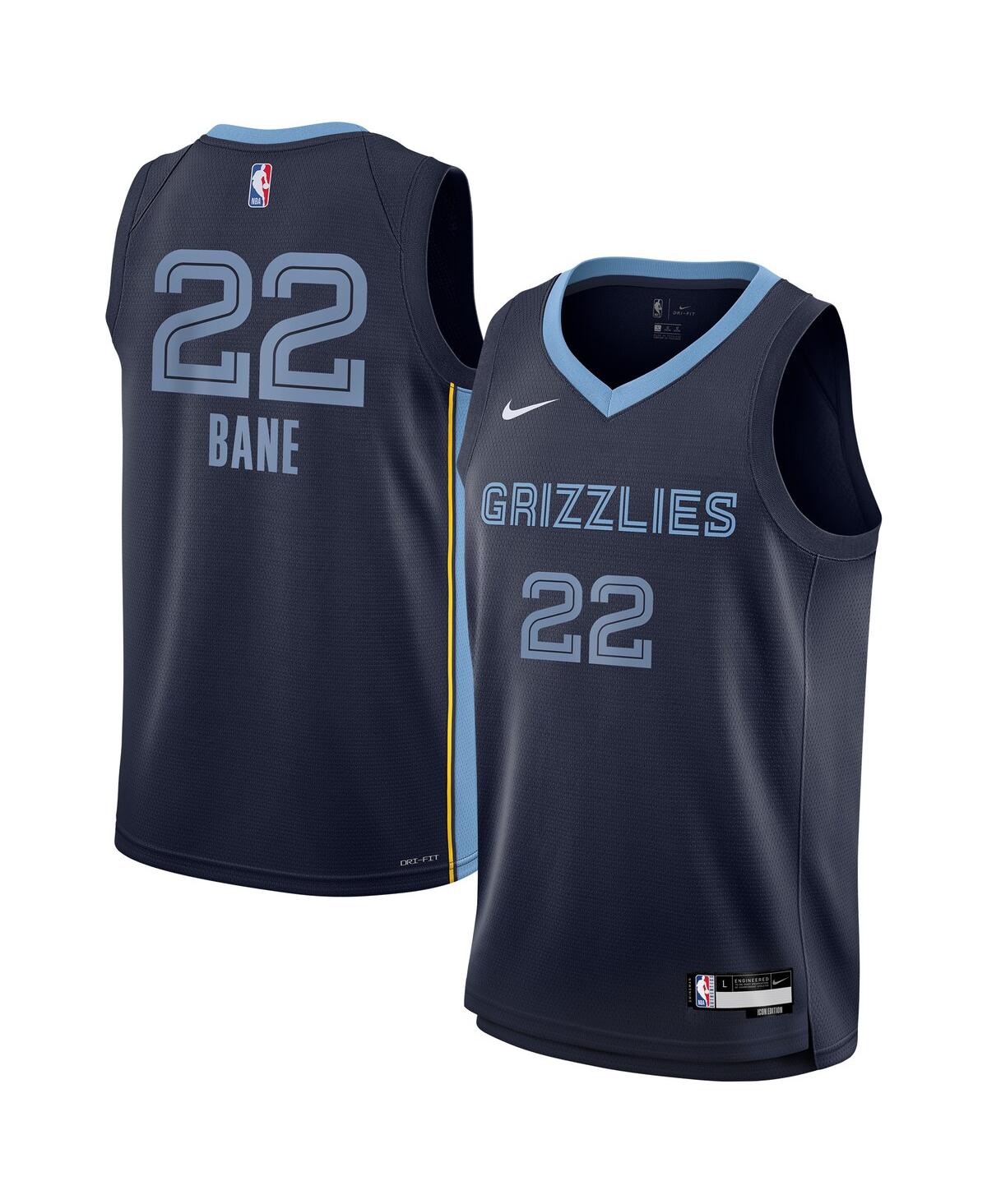 Click here for Nike Big Boys and Girls Desmond Bane Navy Memphis... prices