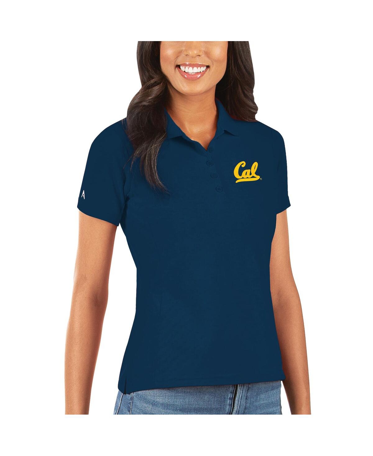 Click here for Antigua Womens Navy Cal Bears Legacy Pique Polo Sh... prices