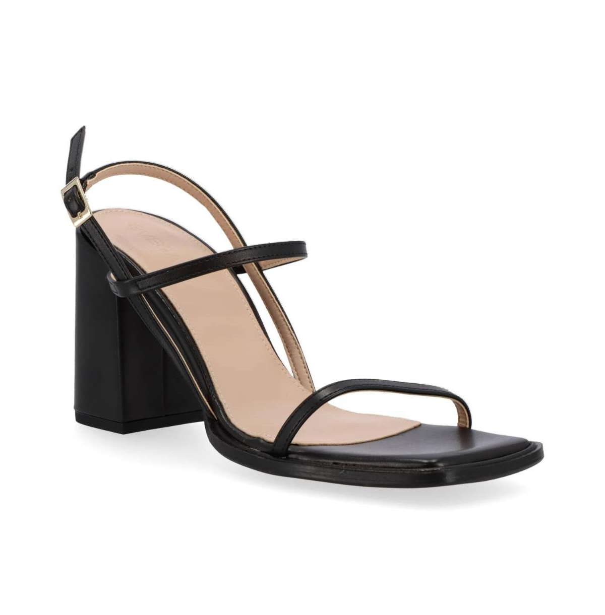 Click here for Alohas Womens Lorena Leather Sandals - Black prices