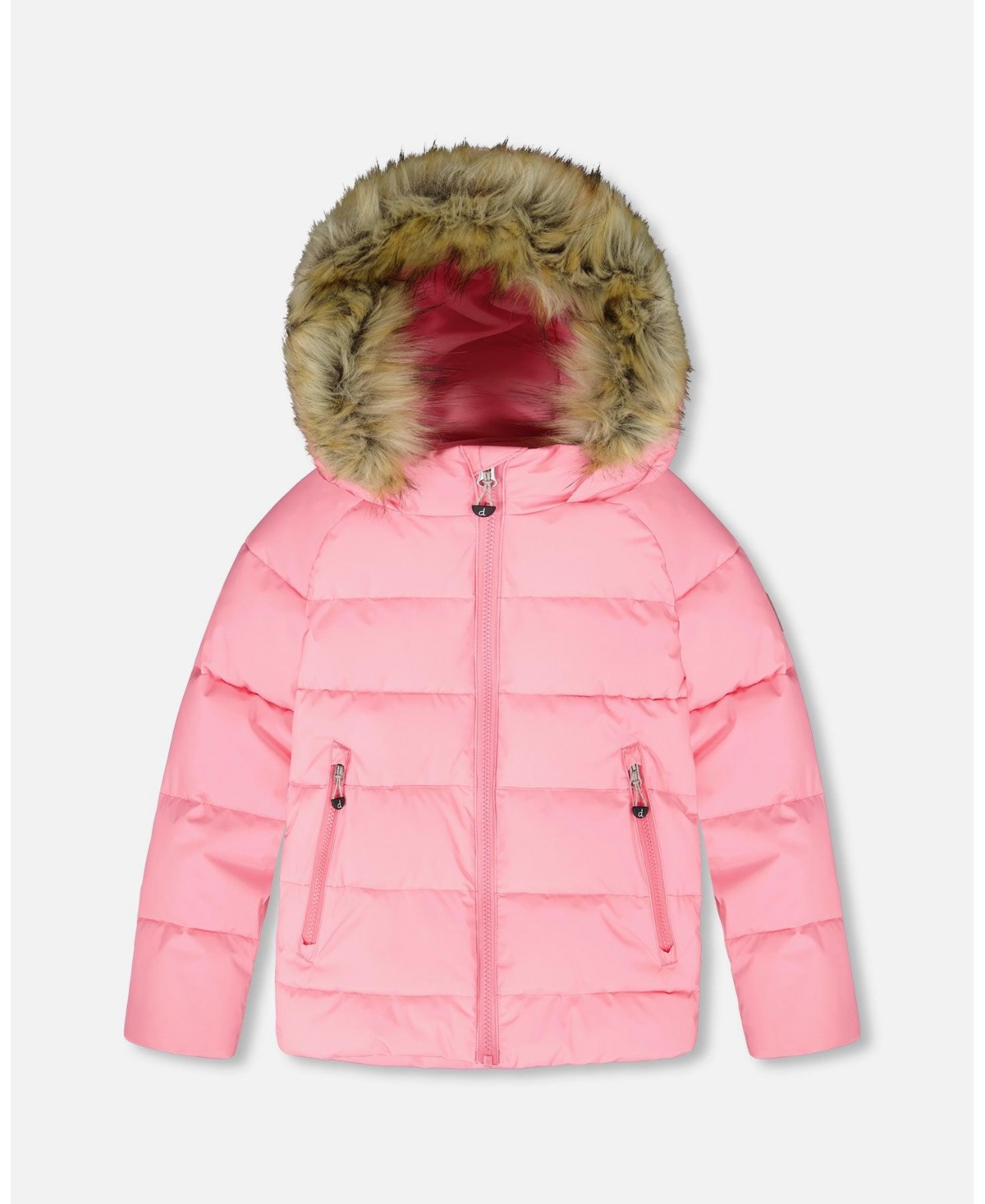 Click here for Deux par Deux Big Girls Puffy Winter Jacket Pink -... prices