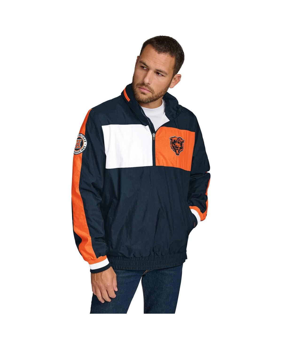 Click here for Tommy Hilfiger Mens Navy/Orange Chicago Bears Gael... prices