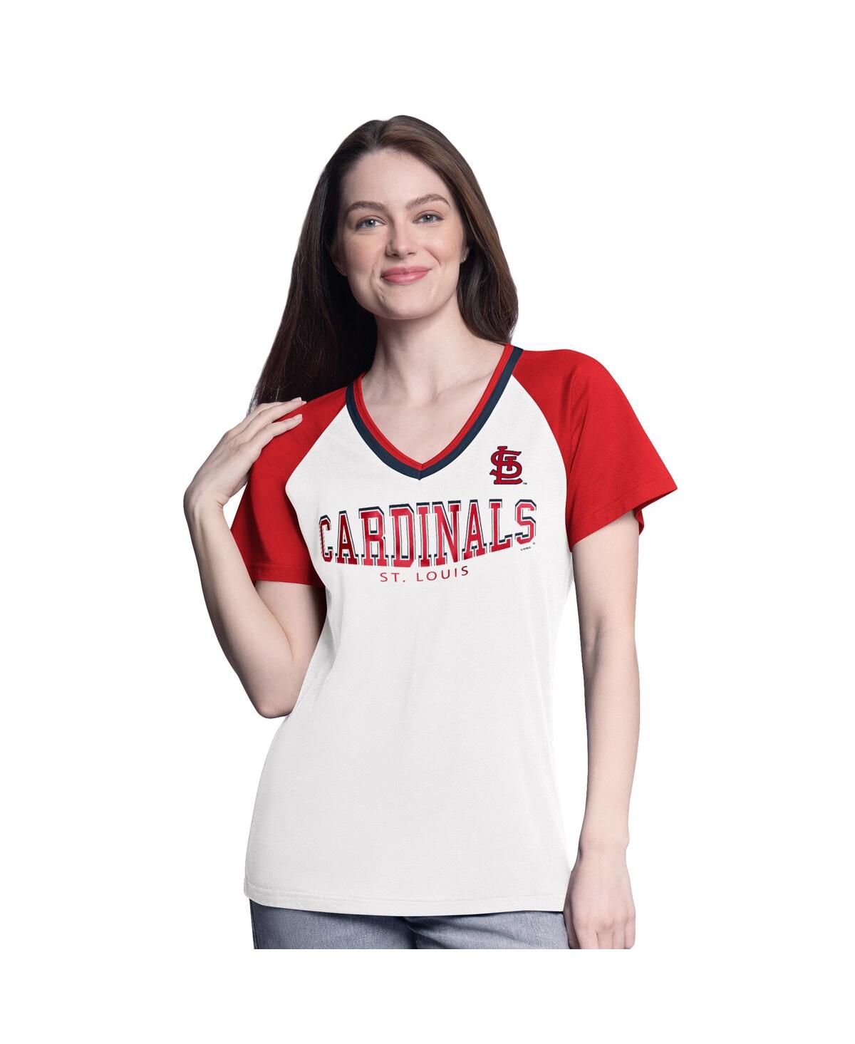 Click here for G-iii 4Her by Carl Banks Womens White/Red St. Loui... prices