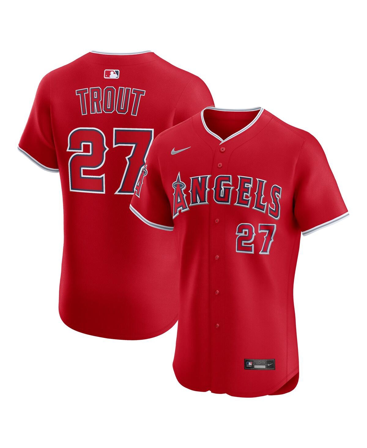 Click here for Nike Mens Mike Trout Red Los Angeles Angels Altern... prices