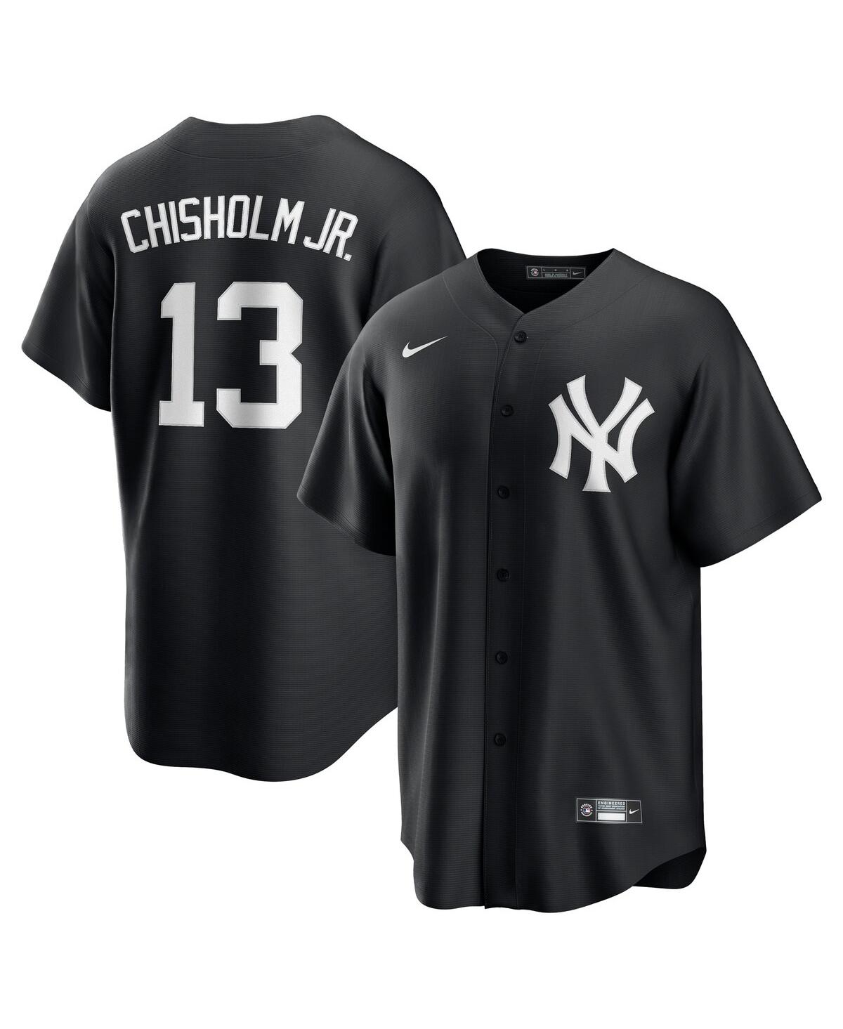 Click here for Nike Mens Jazz Chisholm Jr. Black New York Yankees... prices