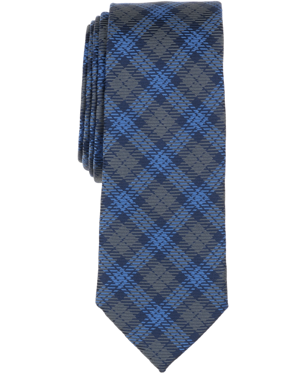 Click here for Bar Iii Mens Kingsley Plaid Pattern Tie  Macys Exc... prices