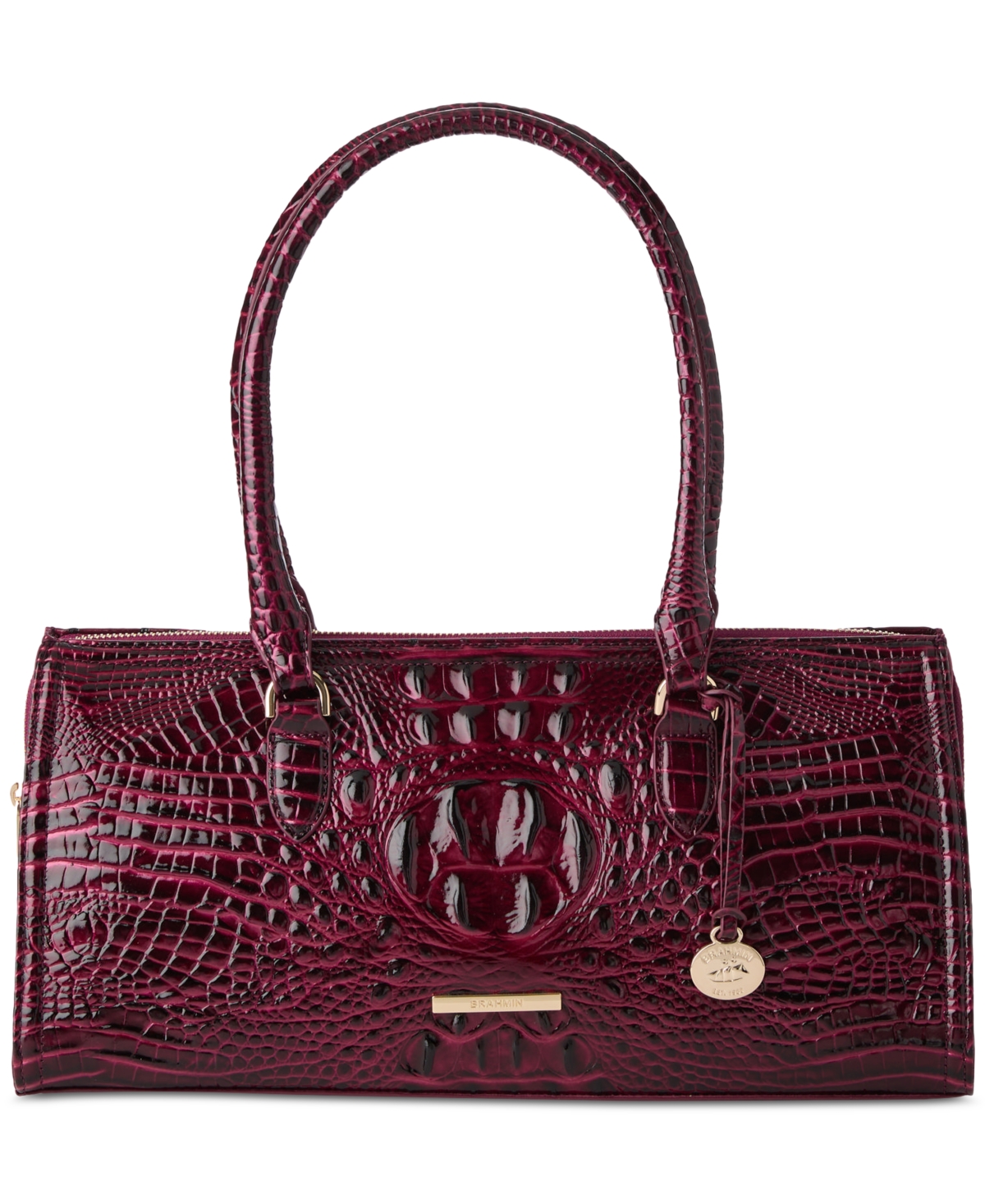 Click here for Brahmin Sophia Large Leather Slim Shoulder Bag - C... prices