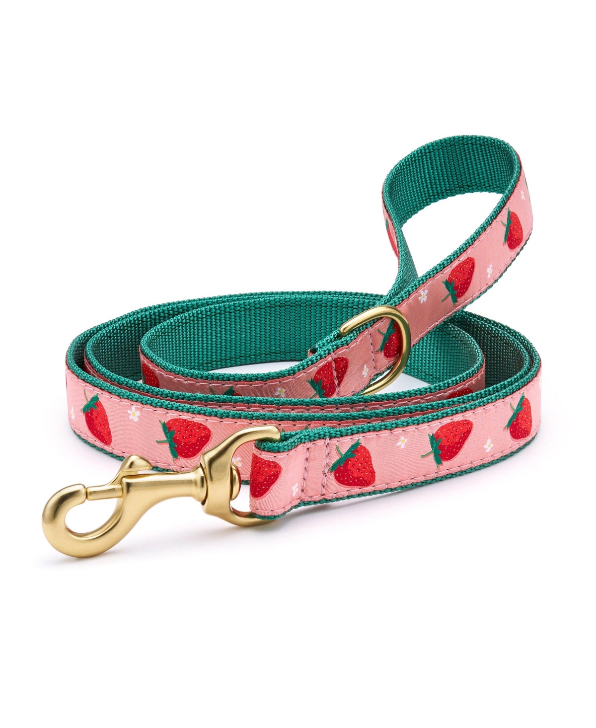 Click here for Up Country Fields Dog Lead - Strawberry prices
