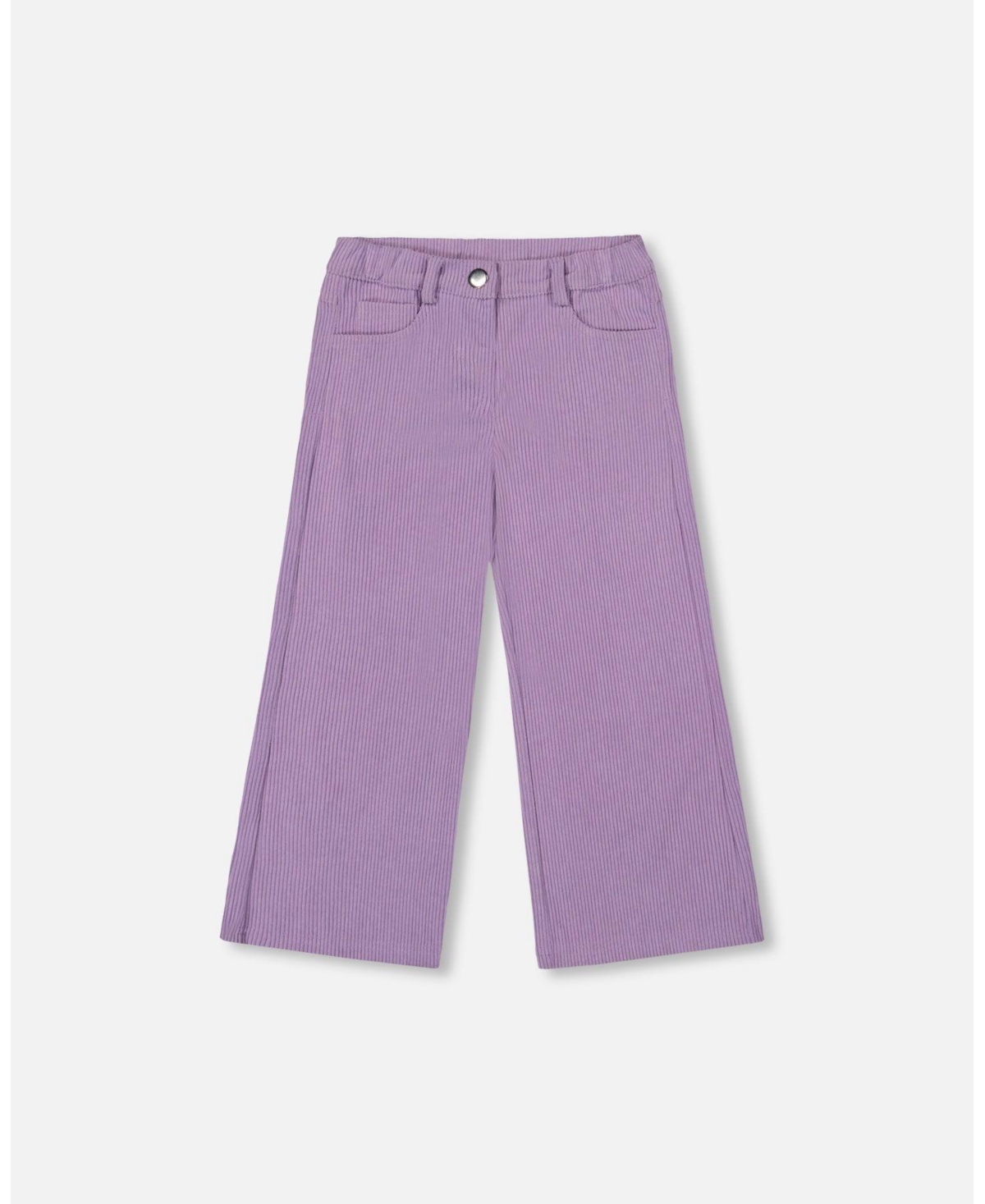 Click here for Deux par Deux Girl Wide Leg Corduroy Pants Lavende... prices