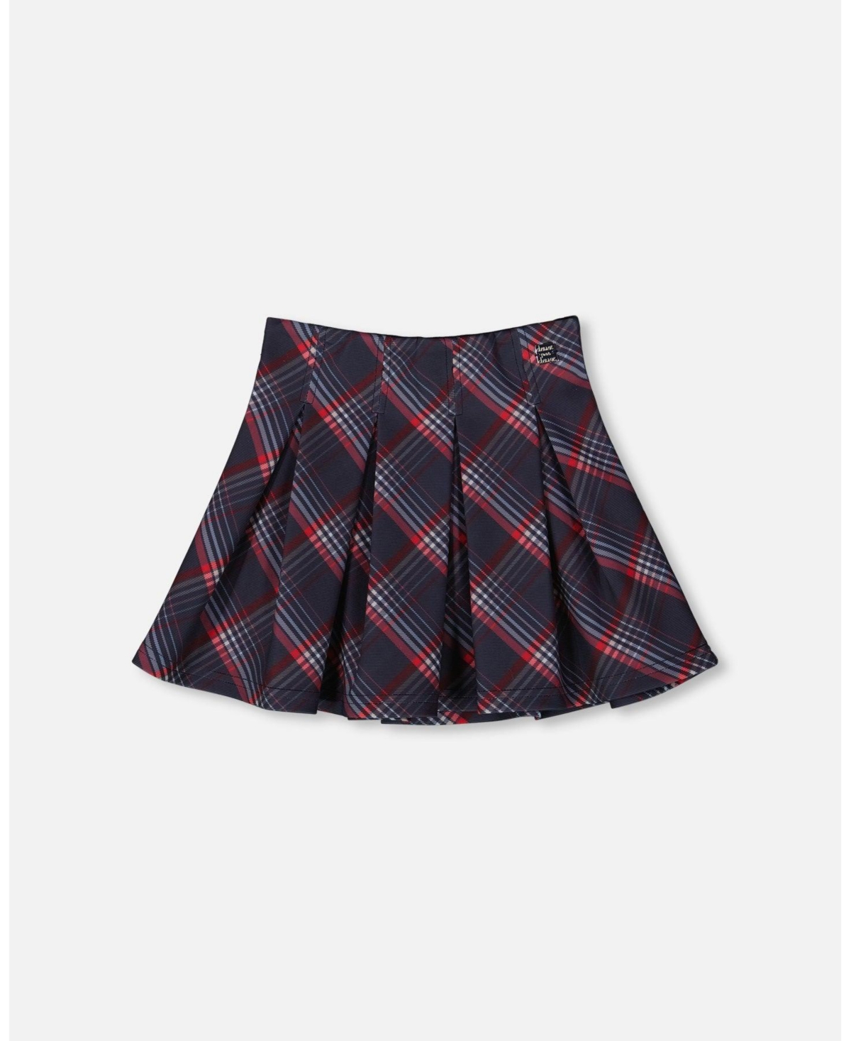Deux par Deux Girls Pleated Milano Skirt - Big Kid