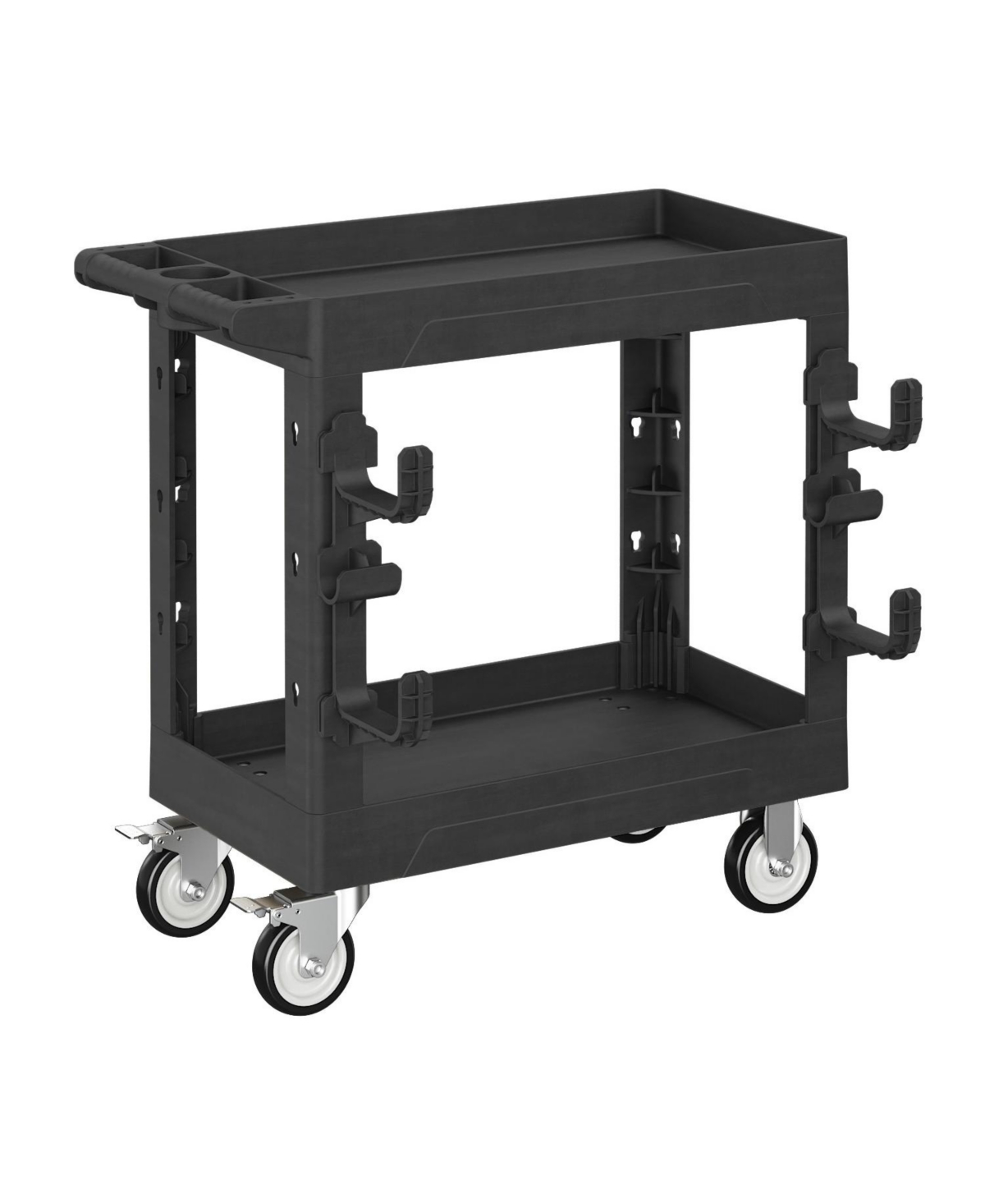 Click here for Silvel 2-Tier Rolling Tool Cart with Wheels  Indus... prices