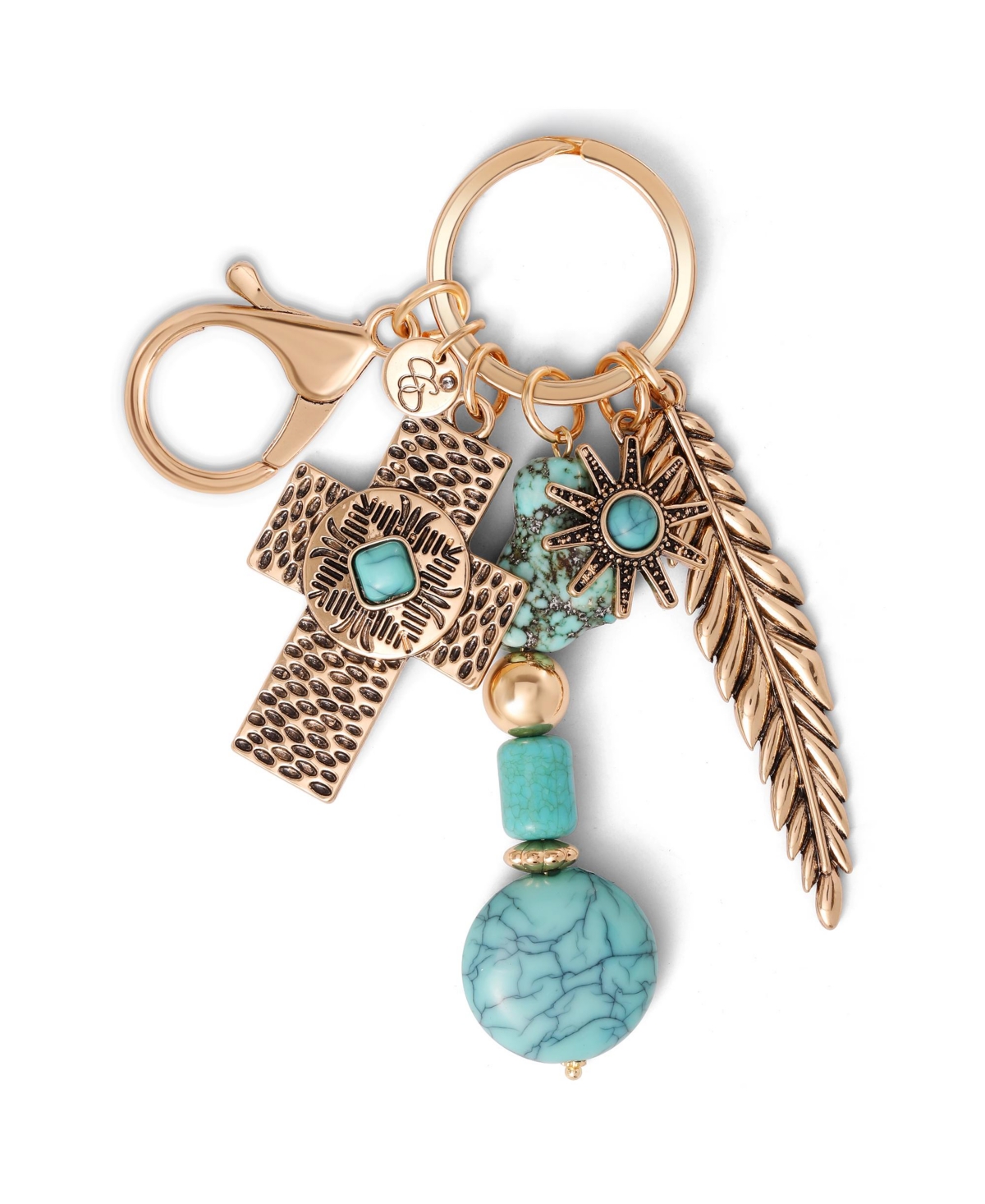 Click here for Jessica Simpson Turquoise Bead Keychain with Charm... prices