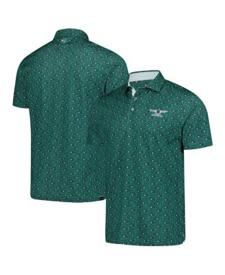 Puma Men's Green Genesis Invitational Pique Botanic Polo Shirt - Macy's