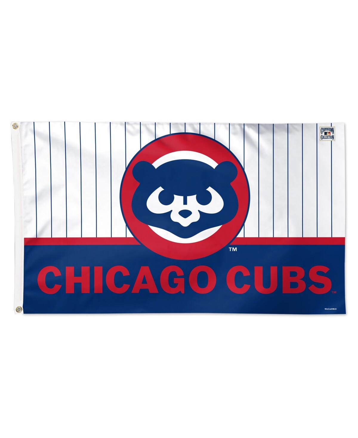 Click here for Wincraft Chicago Cubs 3 x 5 Single-Sided Deluxe Pi... prices