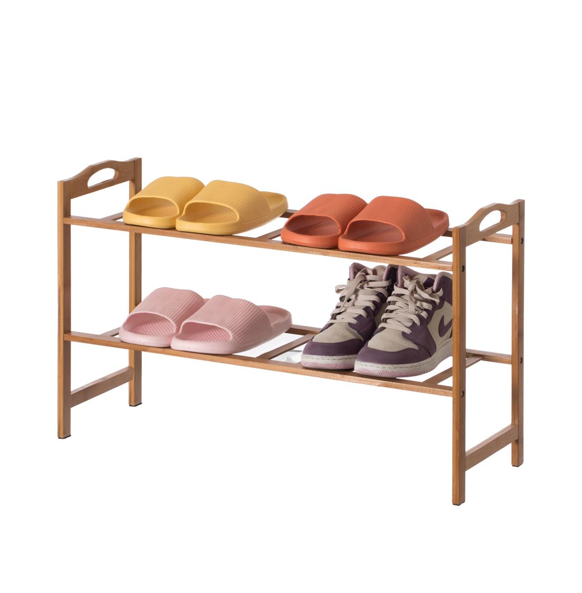 Click here for Basicwise Bamboo Storage Shoe Rack  Free Standing... prices