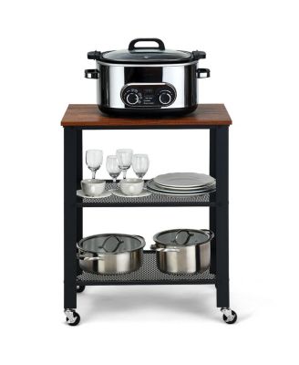 Click here for Volenca 3 Tier Kitchen Utility Industrial Cart Wit... prices