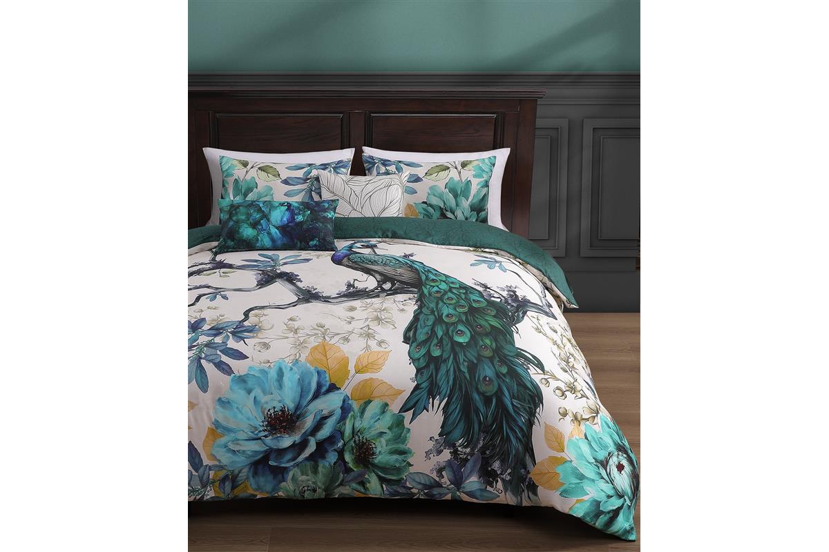 Click here for Bebejan Peacock Jardin Bedding 100 Cotton Sateen 5... prices
