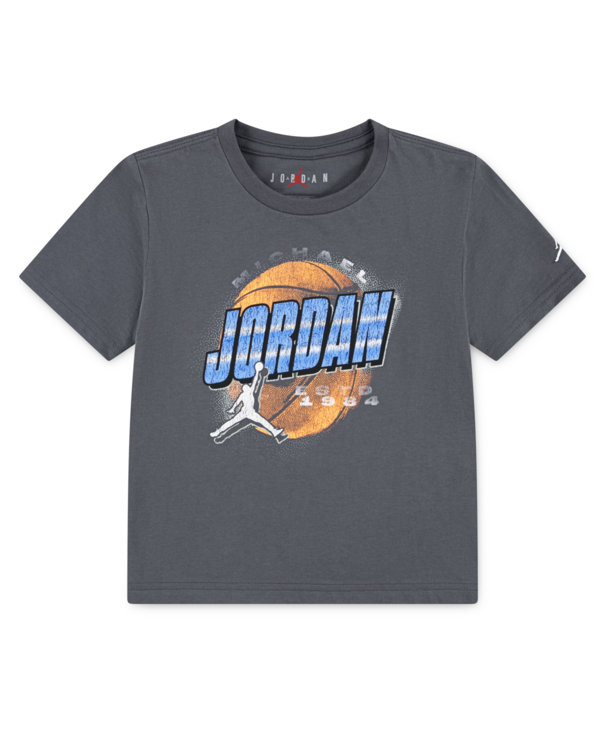 Click here for Jordan Toddler and Little Boys Distressed Chrome T... prices