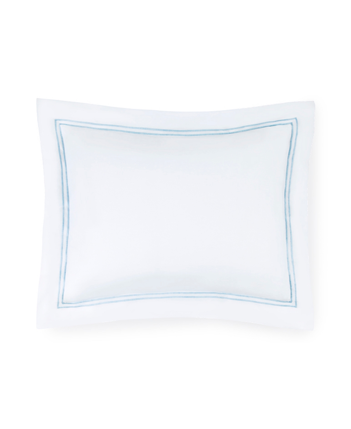 Click here for Sferra Grand Hotel Cotton Sham  King - White/Blue prices