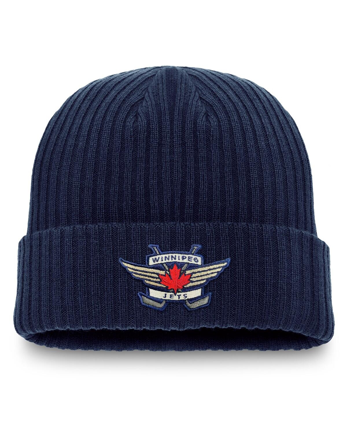 Click here for Fanatics Mens Navy Winnipeg Jets Component Cuffed... prices