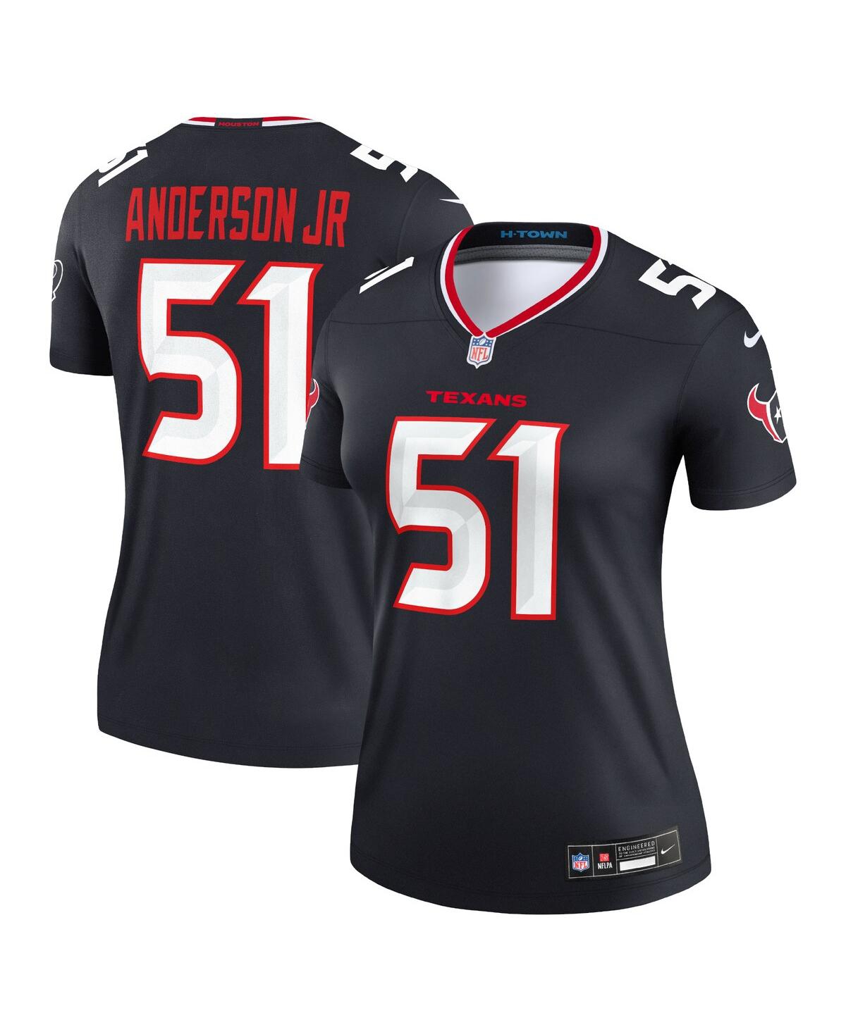 Click here for Nike Womens Will Anderson Jr. Navy Houston Texans... prices