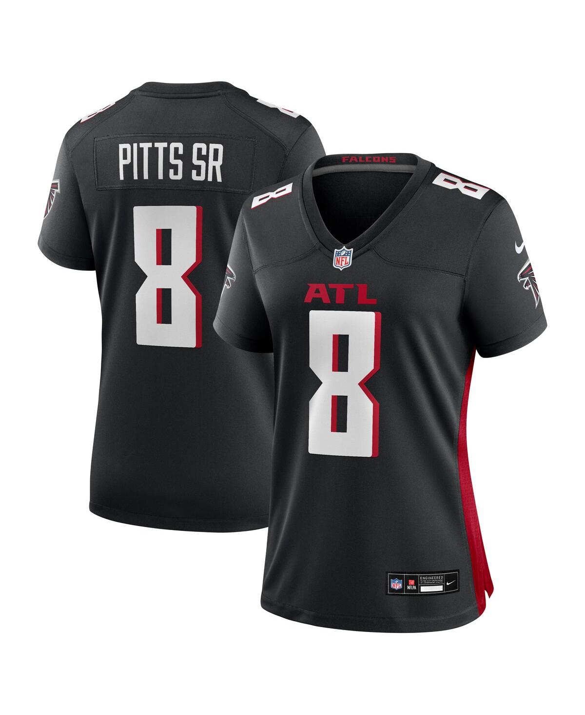 Click here for Nike Womens Kyle Pitts Sr. Black Atlanta Falcons G... prices