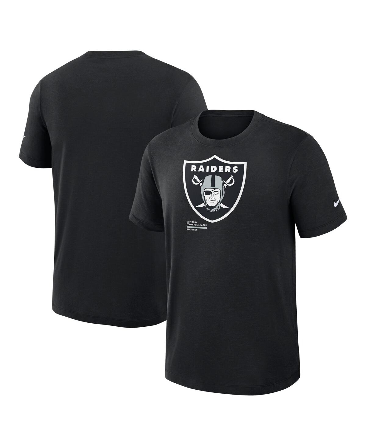 Click here for Nike Mens Black Las Vegas Raiders Left End Run Slu... prices