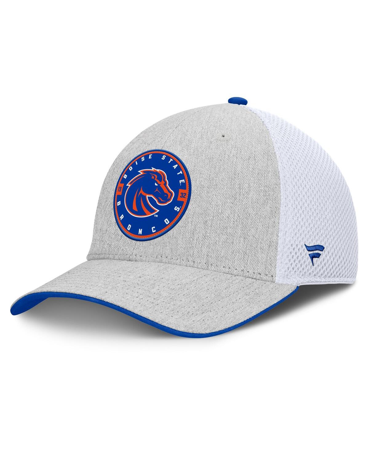 Click here for Fanatics Mens Heather Gray/White Boise State Bronc... prices