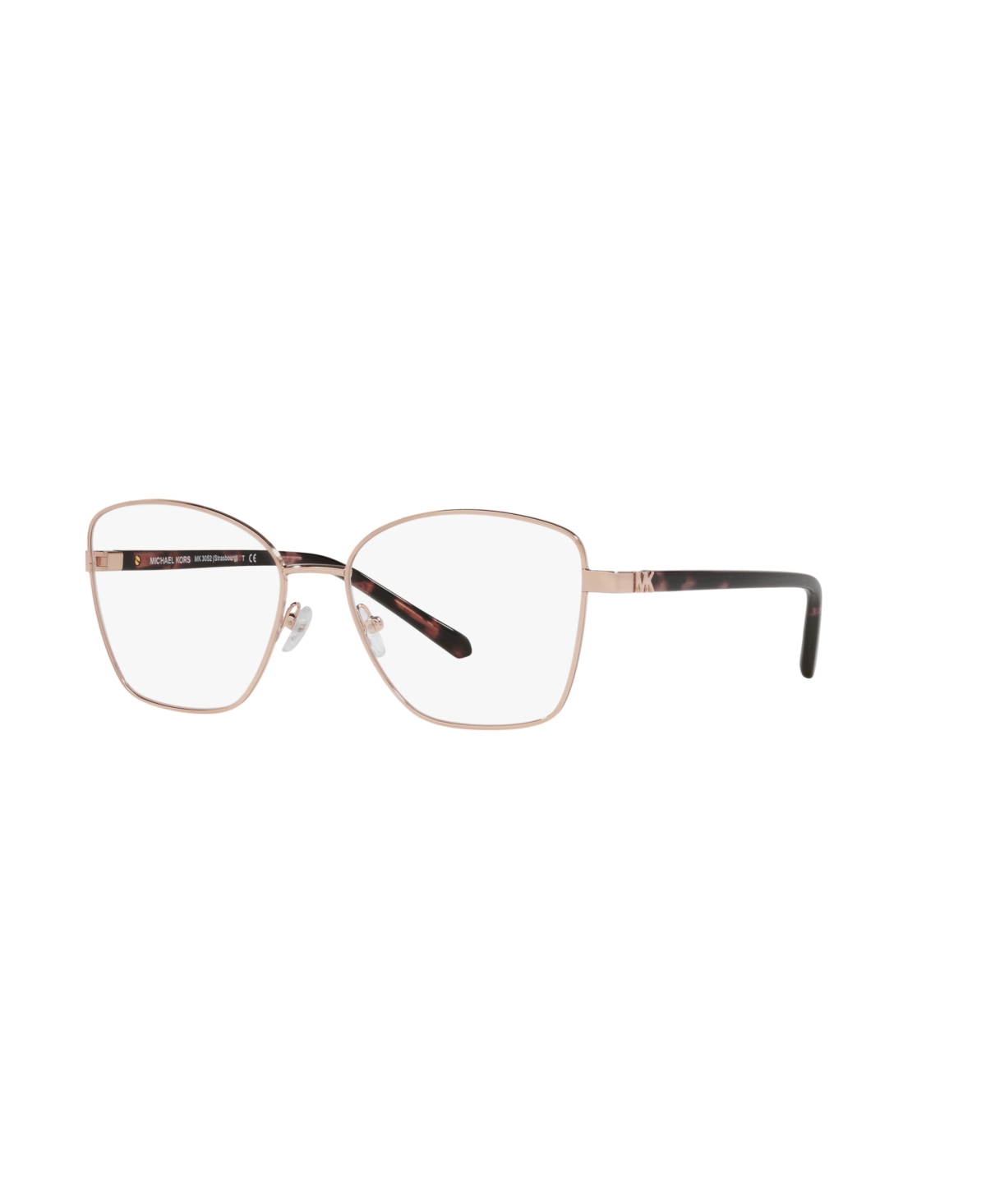Michael Kors Womens Strasbourg Eyeglasses  MK3052 - Rose Gold
