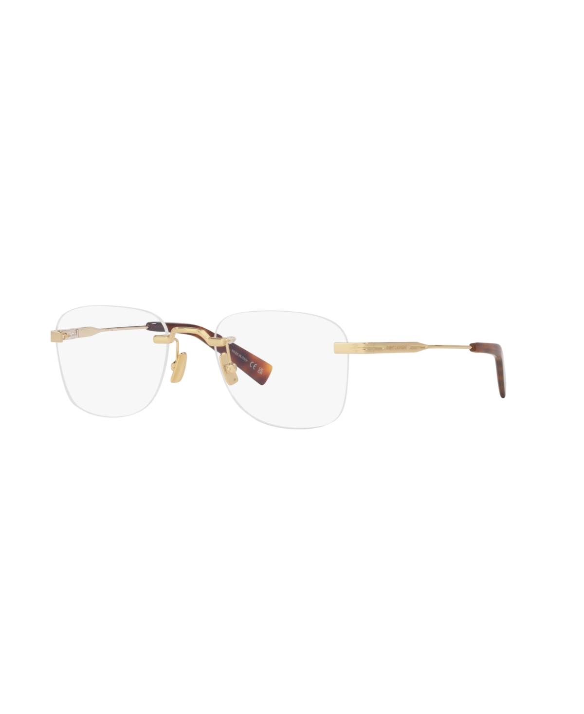 Click here for Saint Laurent Unisex Round Eyeglasses  YS000638 -... prices