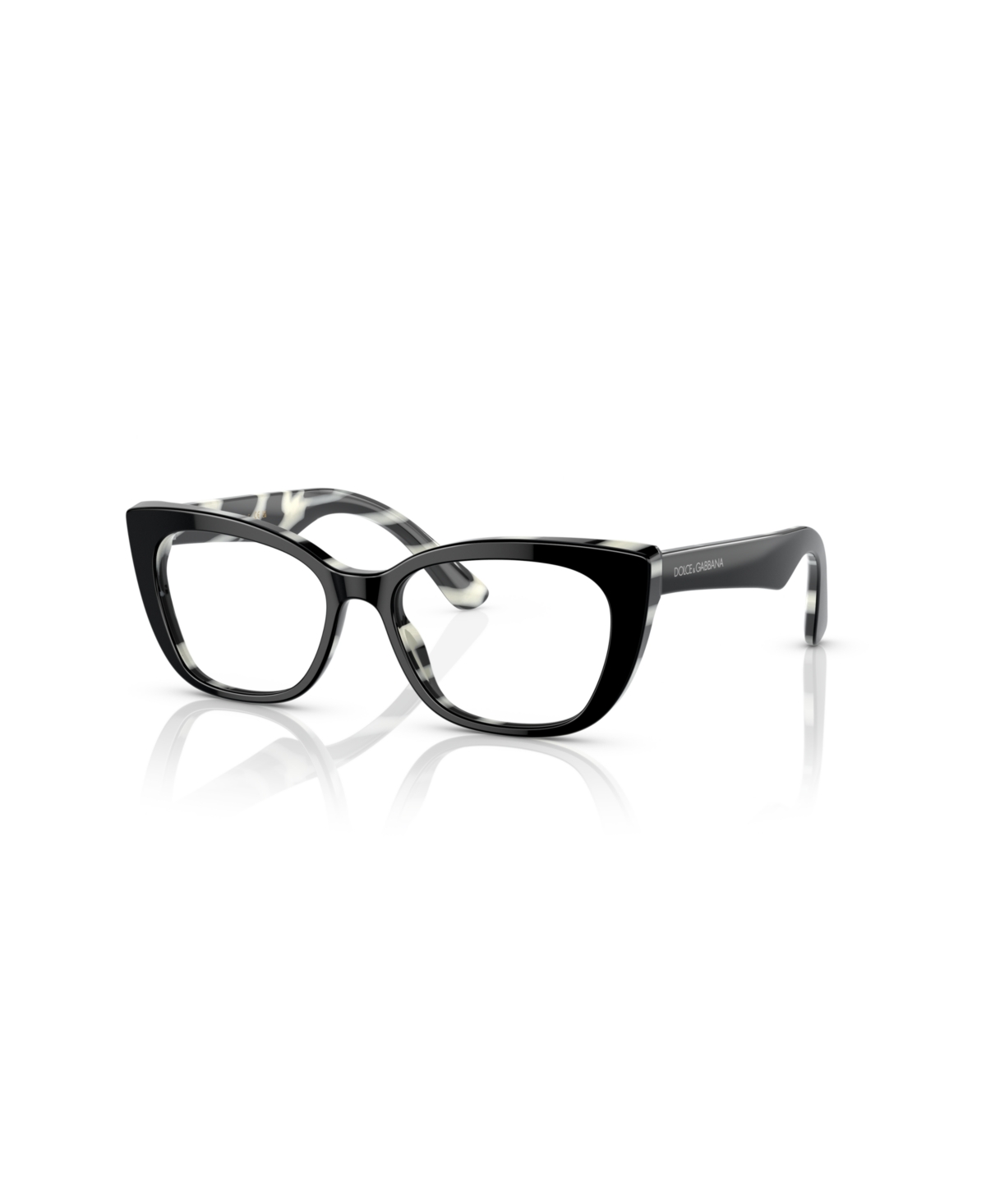 Click here for Dolce&Gabbana Child Cat Eye Eyeglasses  DX3357 - B... prices