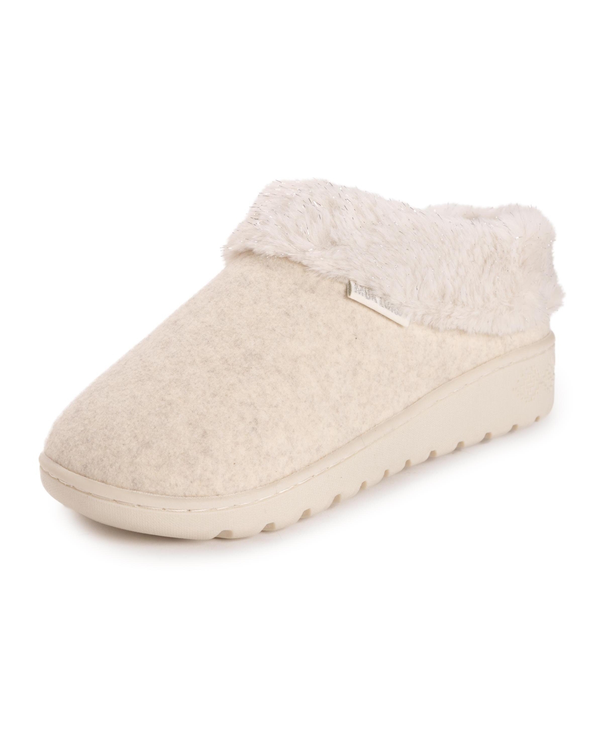 Click here for Muk Luks Womens Nony Ann Slip on - Oatmeal heather prices