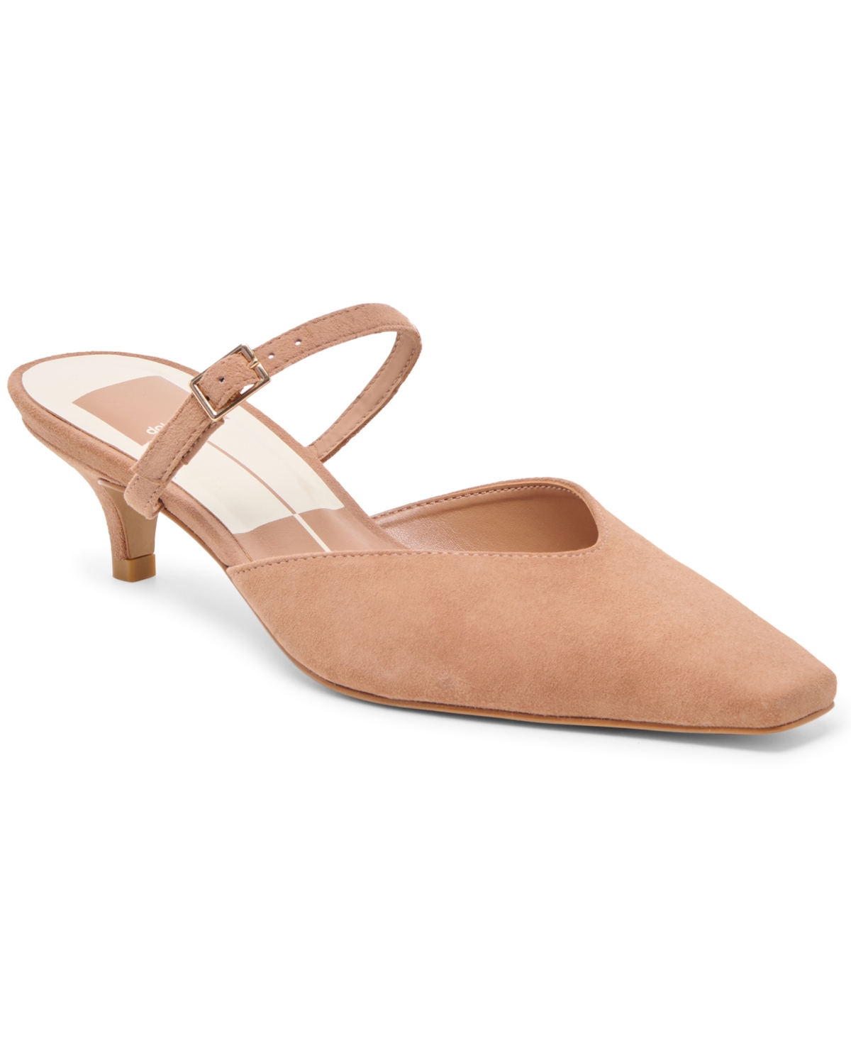 Click here for Dolce Vita Womens Morgen Two-Piece Kitten-Heel Mul... prices
