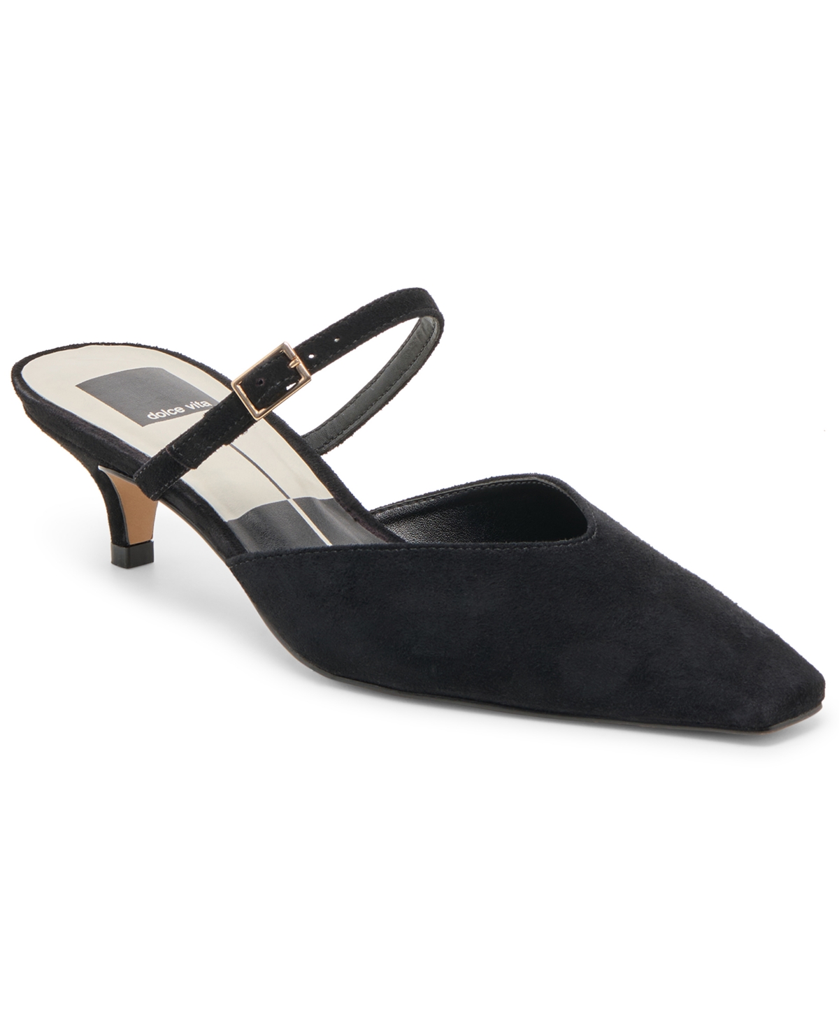 Click here for Dolce Vita Womens Morgen Two-Piece Kitten-Heel Mul... prices