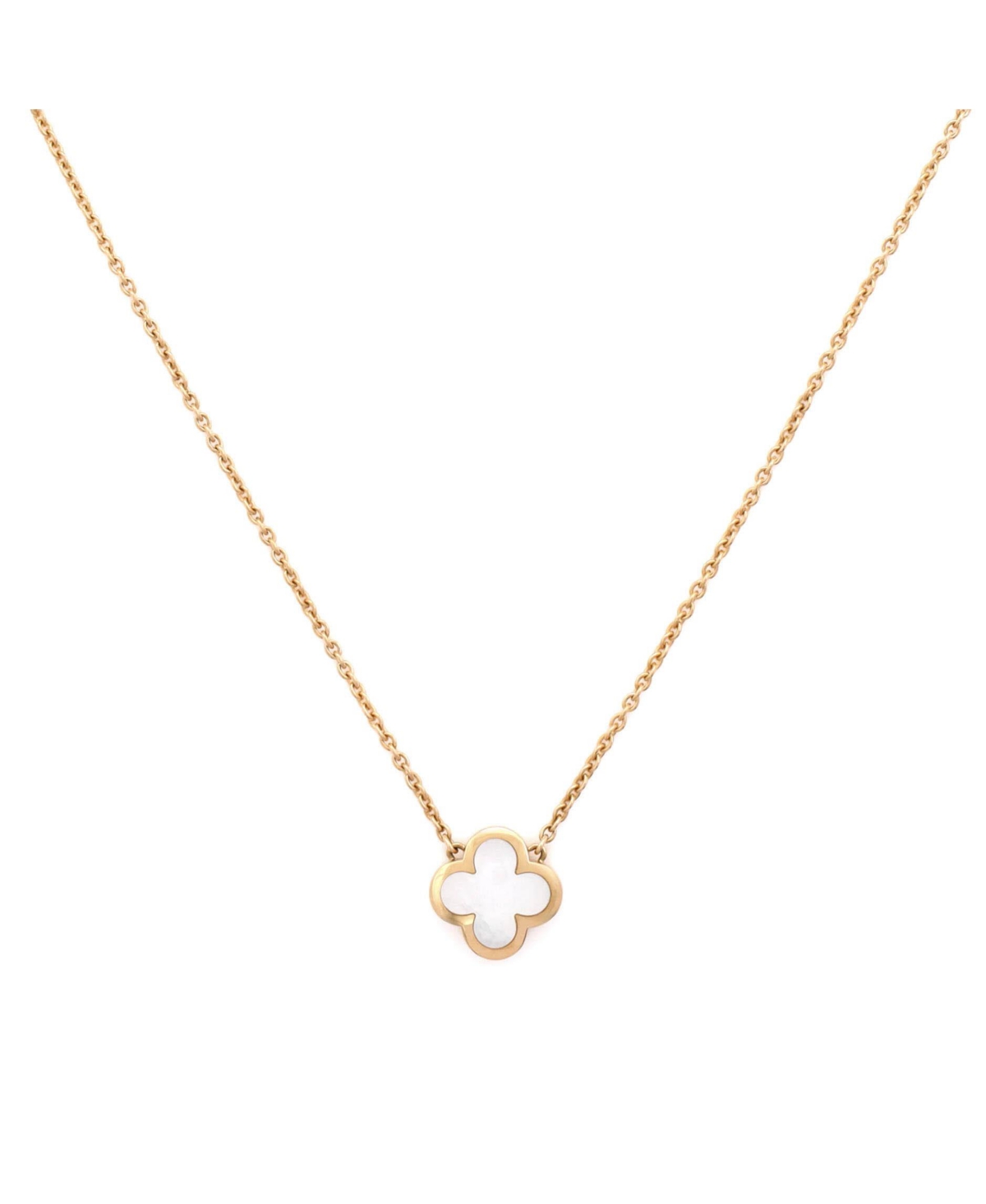 Click here for Pre-Owned Van Cleef & Arpels Pure Alhambra Pendant... prices