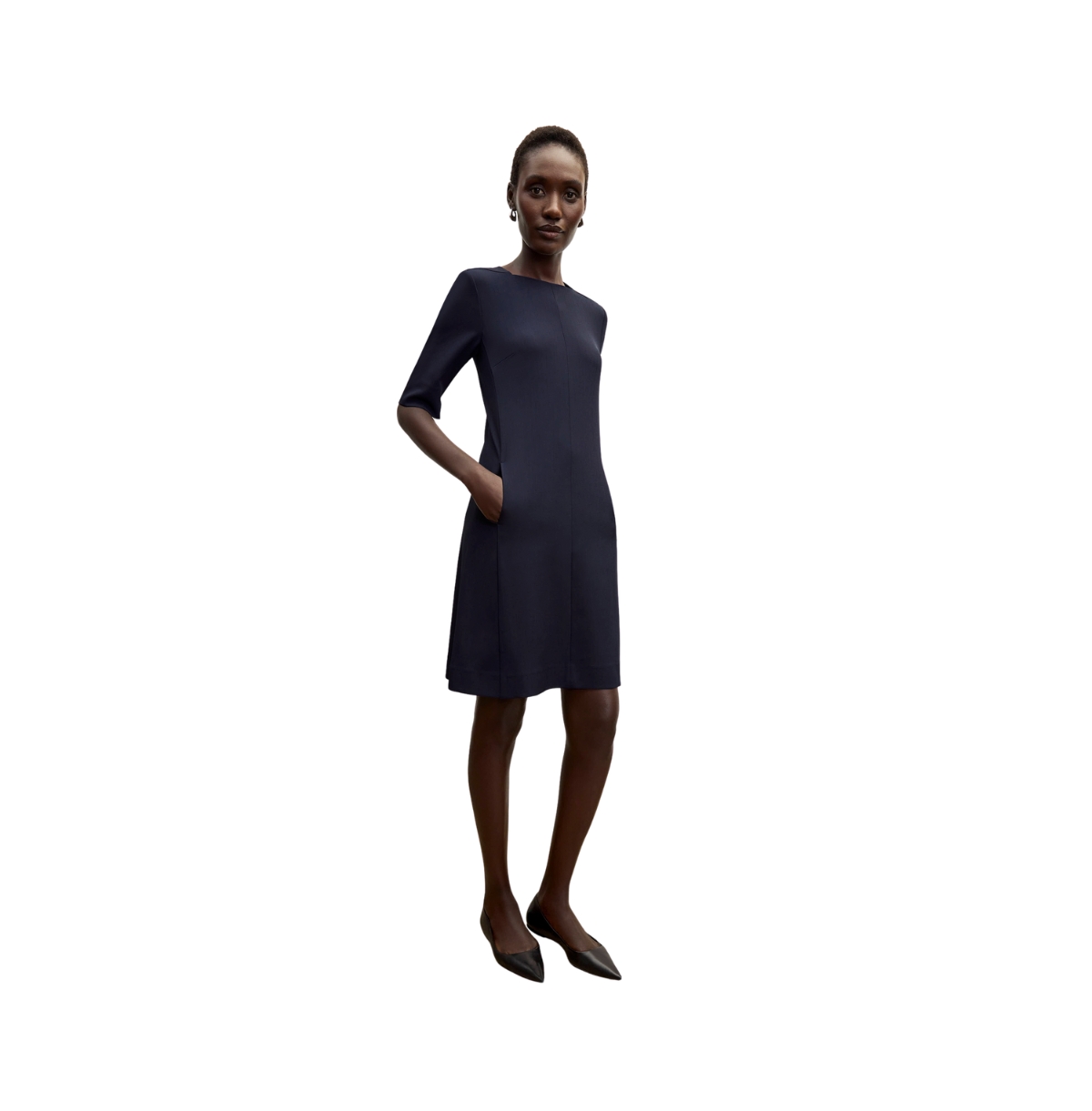 Click here for M.m.LaFleur Womens Emily Dress - Recycled WonderTe... prices