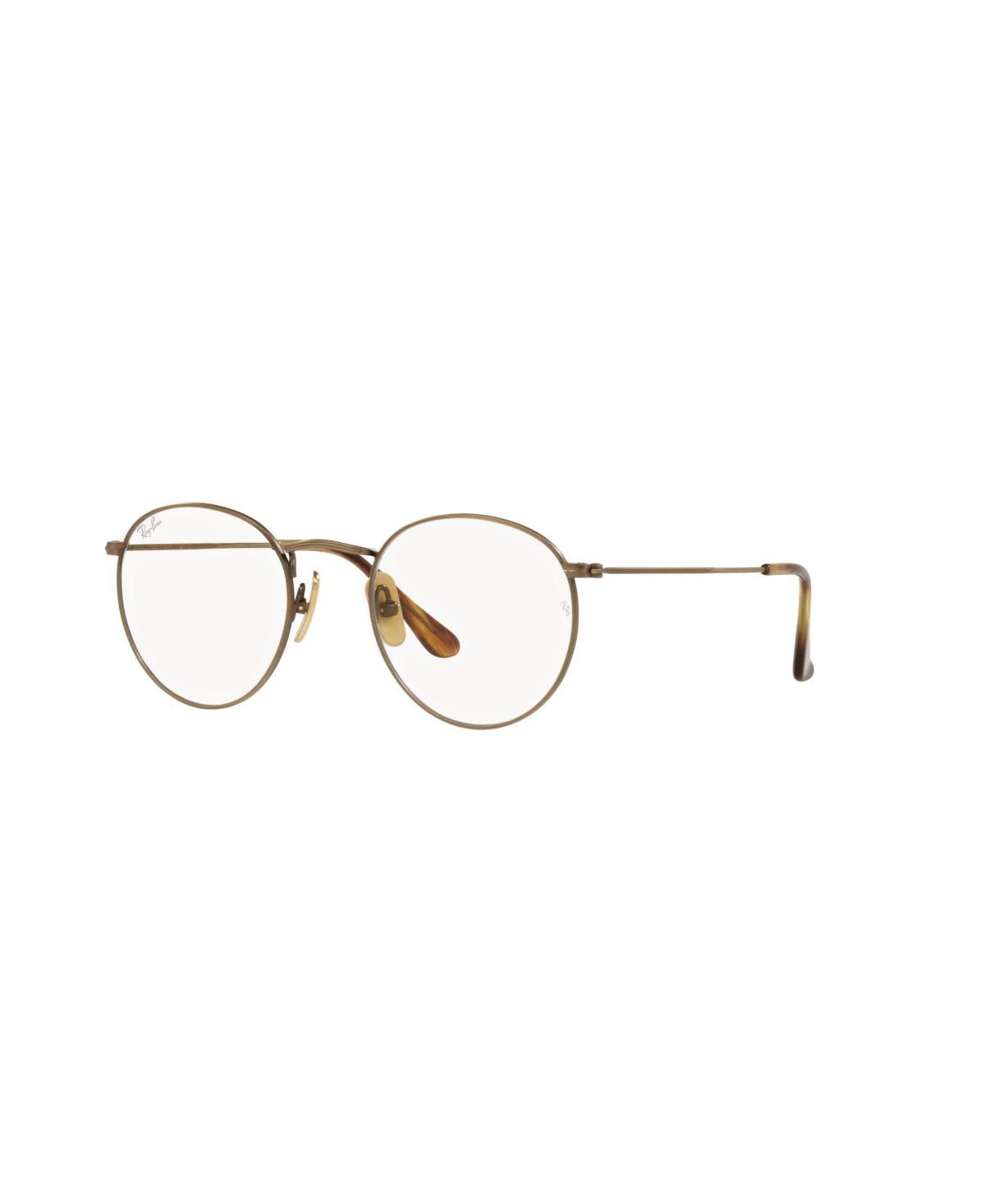 Click here for Ray-Ban Unisex Round Titanium Optics Eyeglasses  R... prices